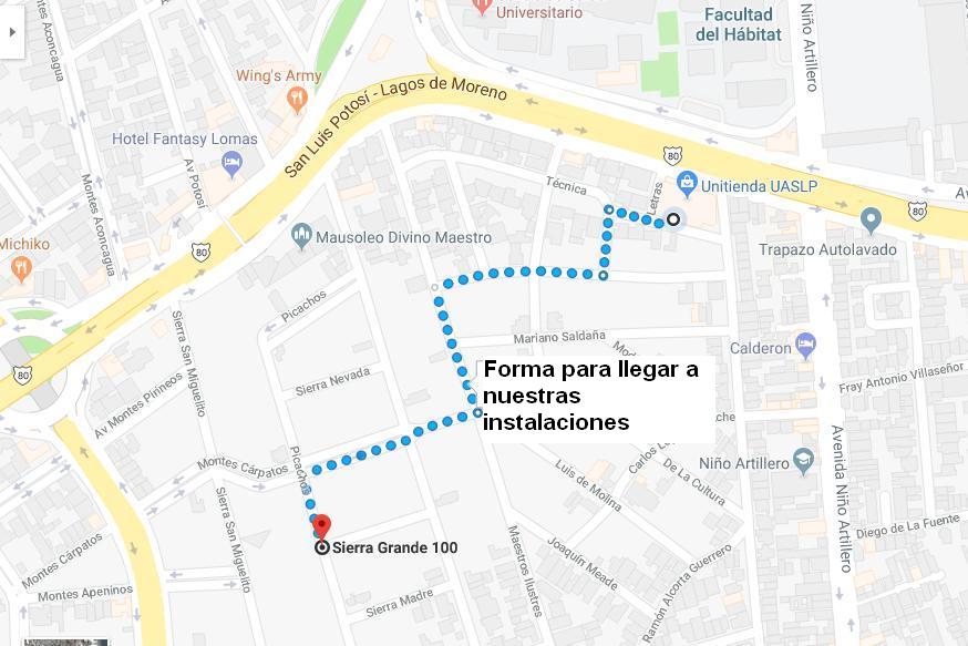 Nueva ubicación – Asociación del personal académico Jubilado UASLP